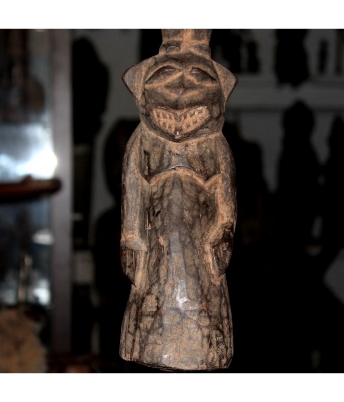 Rare statuette pilon Lobi Burkina Faso Art Africain Bronzes Masques etc