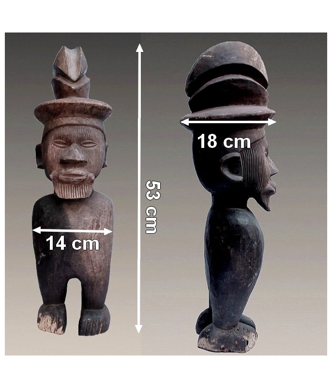 Statuette Charme Buti Teke République du Congo Galerie Art Africain