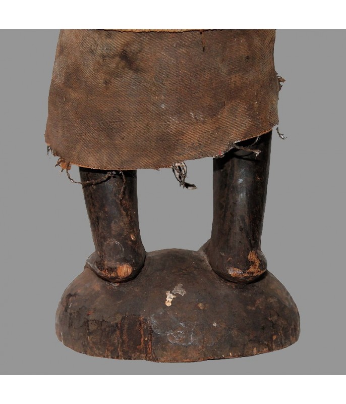 Statuette Soko Mutu Hemba Congo typique des statuettes de ce genre