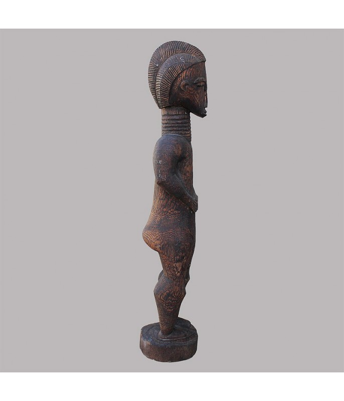 Statuette Abron ancienne representant un Ancetre Art Africain Herault